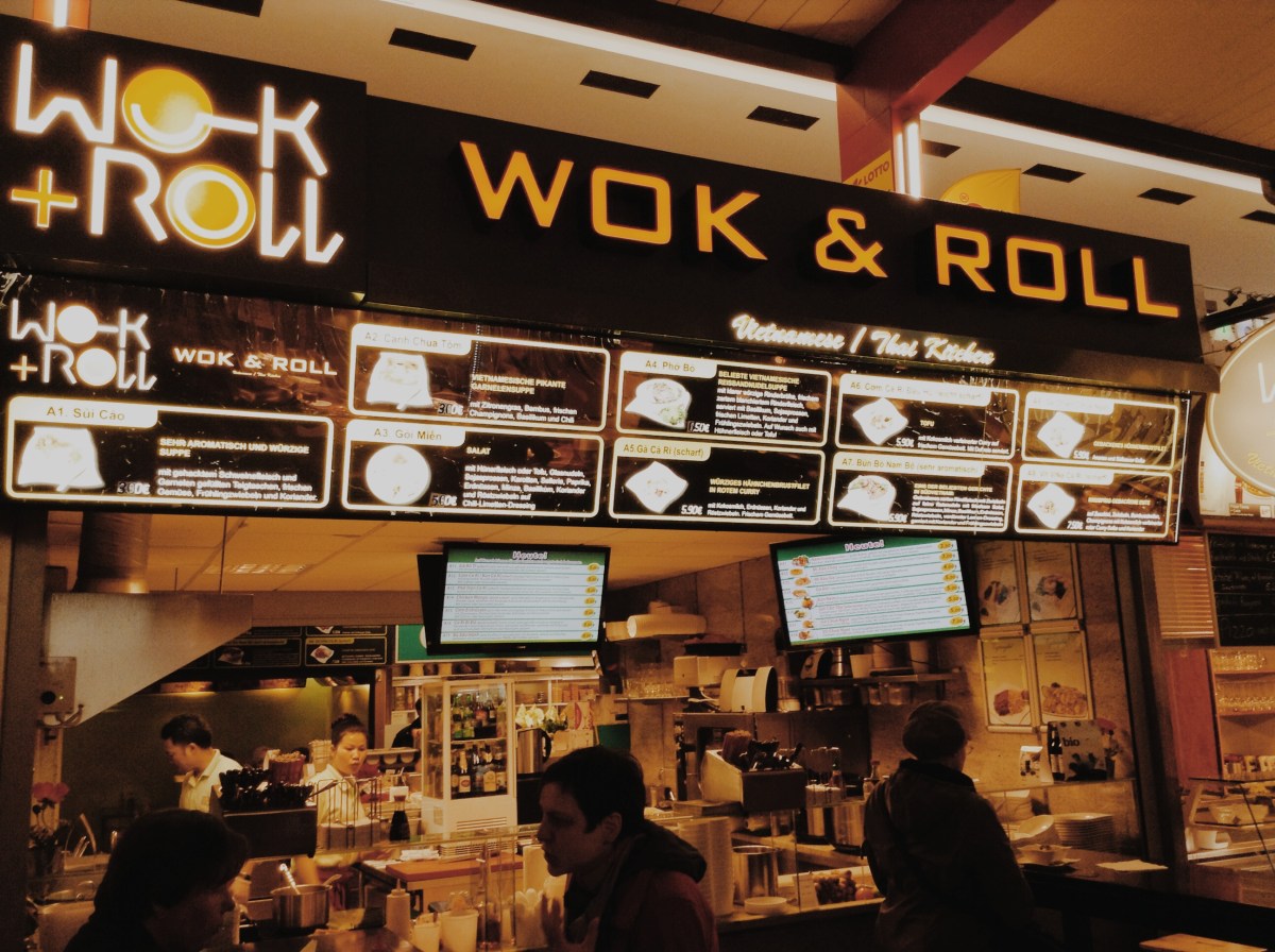 Wok & Roll in der „Halle“ – Gastrofee